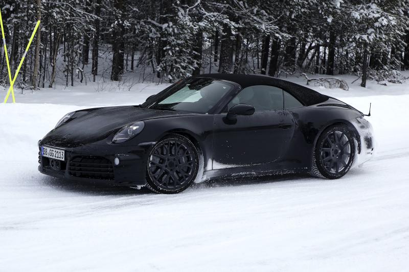 Album photo - Porsche 911 Cabriolet | Les spyshots de la décapotable ...