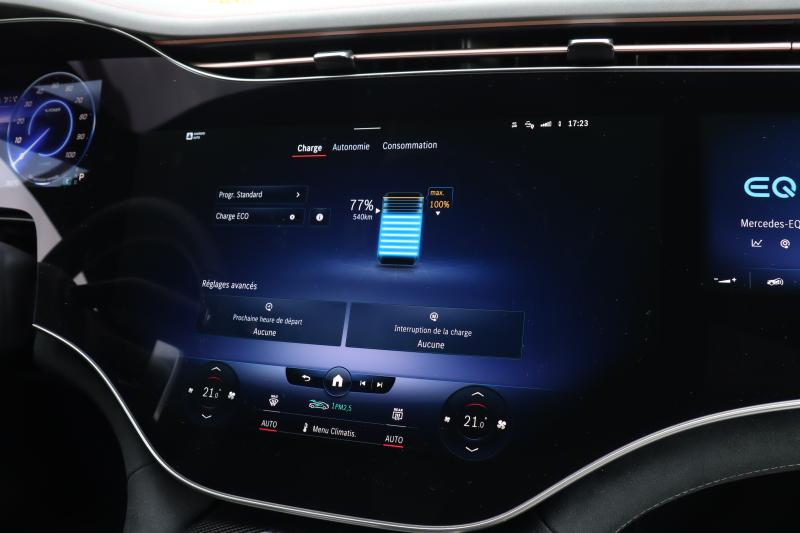 Diaporama - Le système multimédia Hyperscreen de la Mercedes-Benz EQS ...