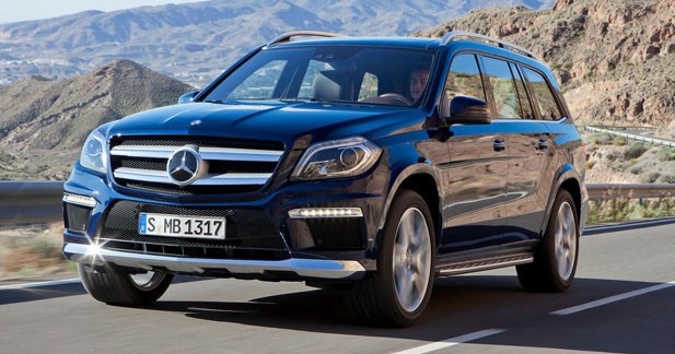 Le Mercedes GL restylé démarre à 74 900 euros