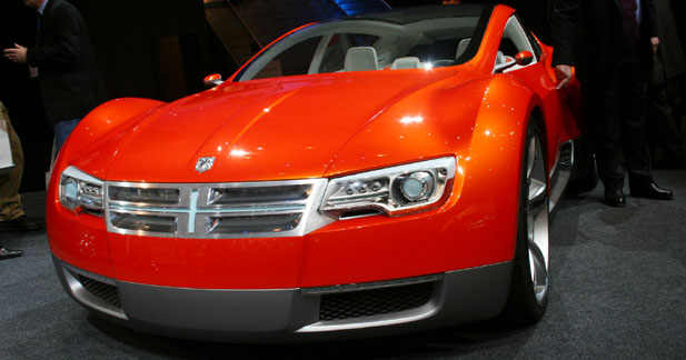 Dodge Zeo Concept : orange électrique