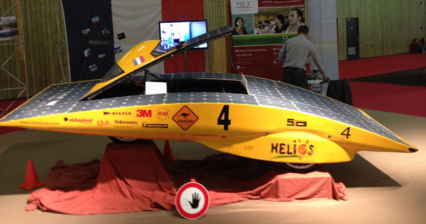 Helios : un véhicule solaire sur le Mondial