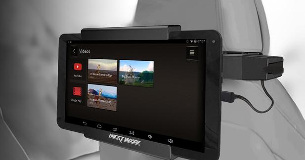 NextBase présente un système vidéo Android pour les passagers arrière