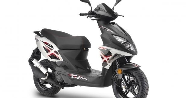 Nouveau coloris pour le Keeway Fact Evo