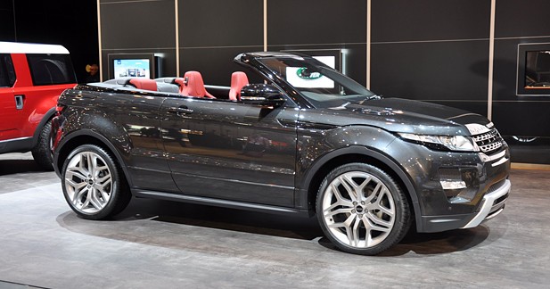 Range Rover Evoque Cabriolet Concept : Classe découverte