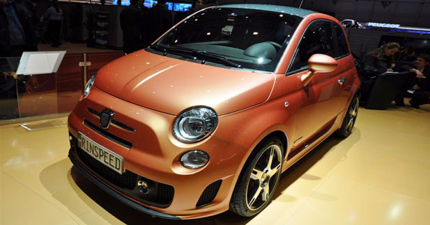 Rinspeed E2 Fiat 500 : double jeu