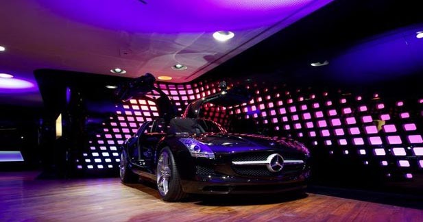 Le showroom Mercedes met les modèles AMG à l’honneur