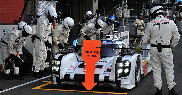 Une station-service Esso transformée en pit-stop pendant les 24h du Mans