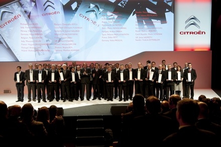 Citroën récompense des membres de son réseau