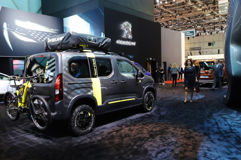 Album photo - Peugeot Rifter 4x4 Concept | nos photos depuis le salon ...