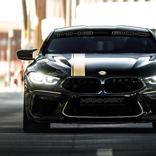 Manhart MH8 800 : la BMW M8 Competition poussée dans ses retranchements