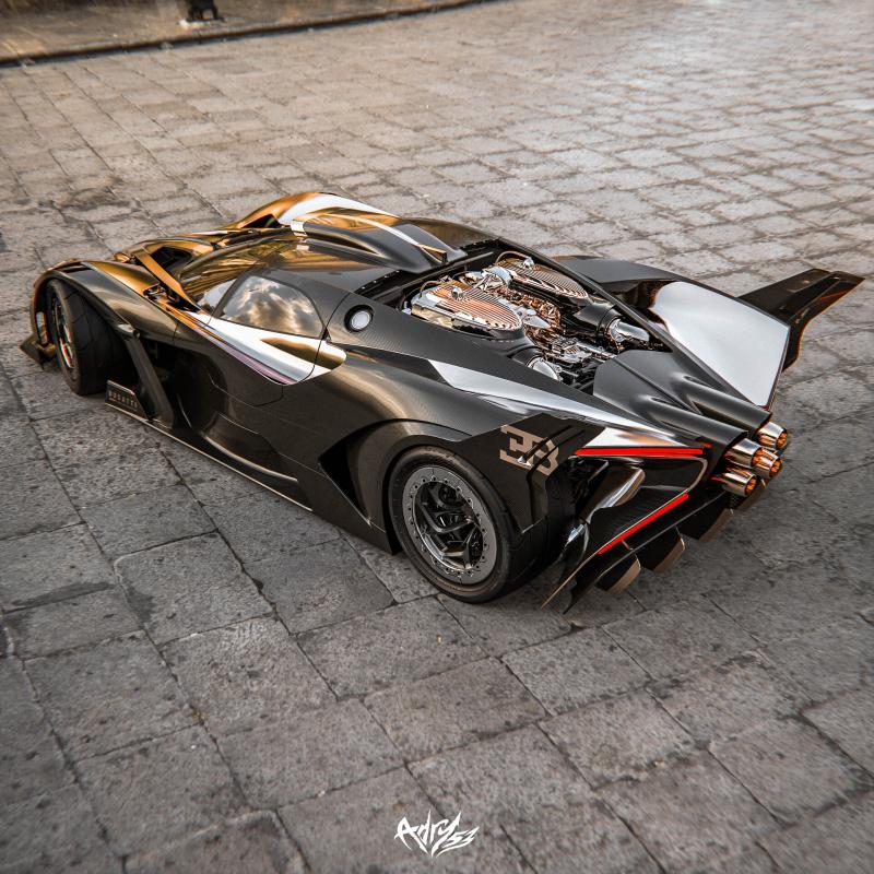 Album photo - Une Bugatti inspiré du X-Wing de Star Wars | les photos ...