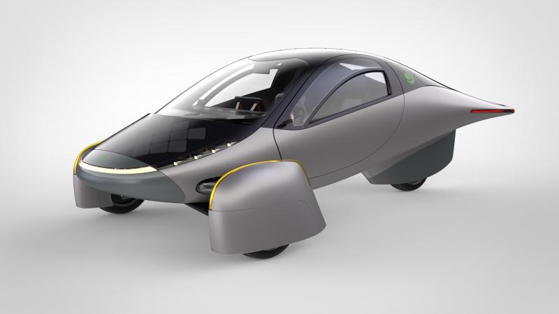 Album photo - Aptera avec technologie “Never Charge” | Les photos du ...