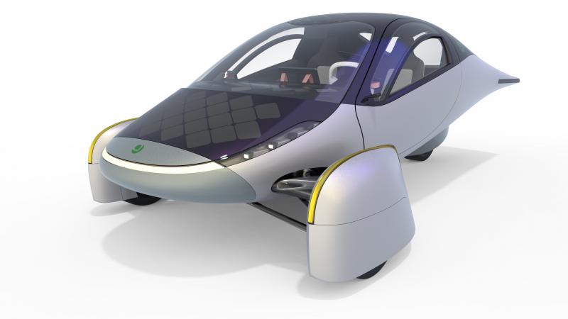 Album photo - Aptera avec technologie “Never Charge” | Les photos du ...