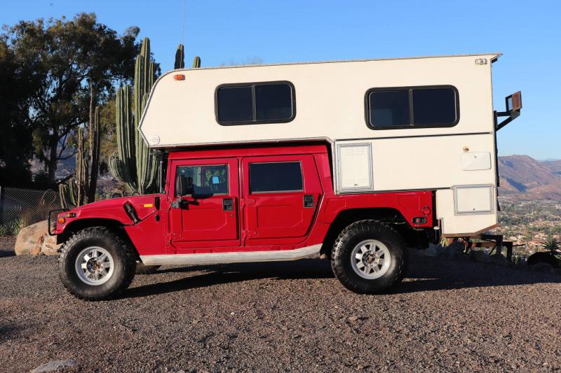 Album photo - Hummer H1 | les photos du monstre transformé en camping ...