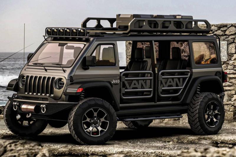 Album photo - Jeep “Vangler” | Les photos du Jeep Wrangler transformé ...