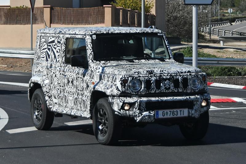 Album photo - Suzuki Jimny LWB | Les spy shots du petit tout-terrain ...