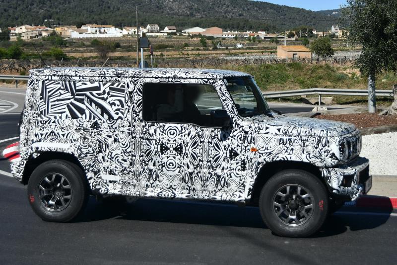 Album photo - Suzuki Jimny LWB | Les spy shots du petit tout-terrain ...